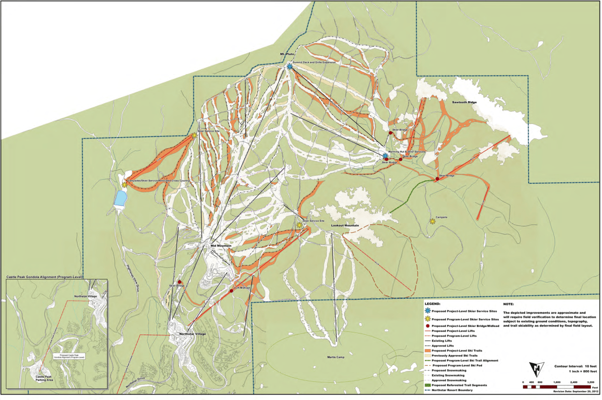 Seven New Lifts Approved for Expanded Northstar California Resort ...