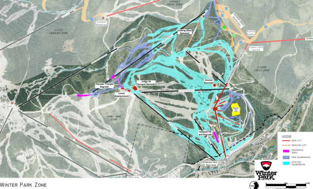 Winter Park Master Plan Includes Town Gondola, Vasquez Expansion – Lift ...