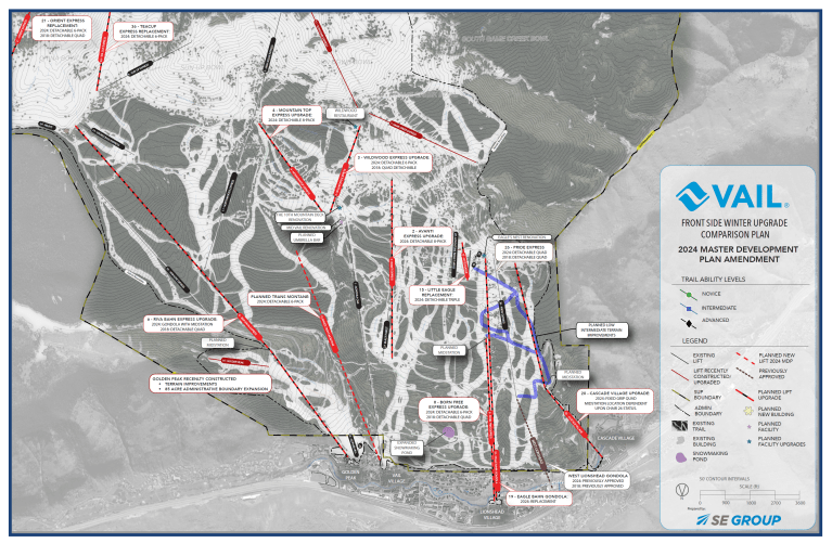 New Master Plan Previews Vail Mountain Lift Upgrades – Lift Blog